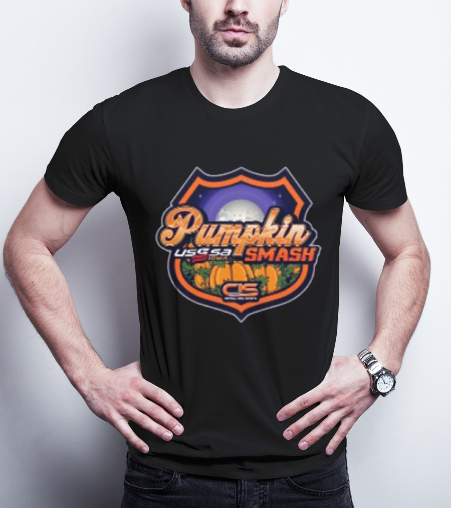 Pumpkin Smash USSSA Fastpitch Tournament Central Iowa Sports Merch T-Shirt