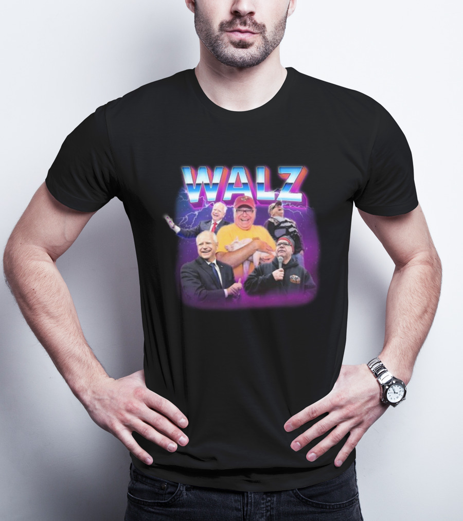WALZ Lightning Background Bootleg T-Shirt