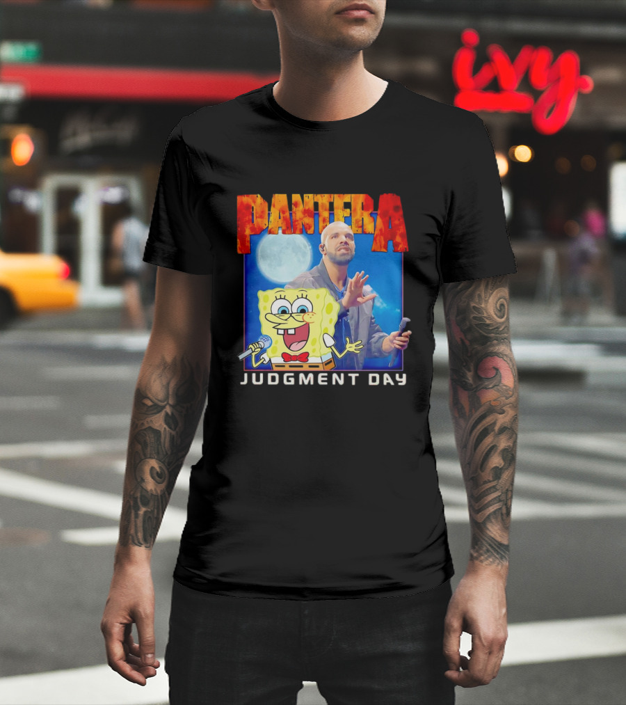 Pantera Judgment Day Drake Spongebob T-Shirt