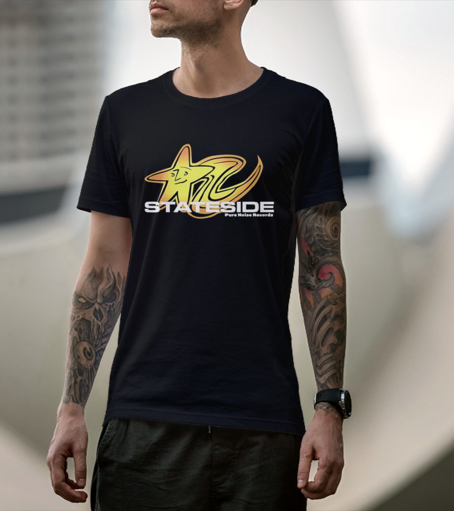 STATESIDE Pure Noise Records Star T-Shirt