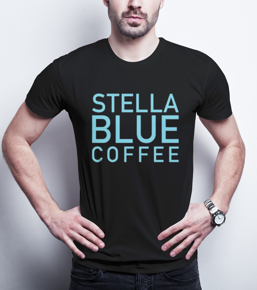STELLA BLUE COFFEE T-Shirt