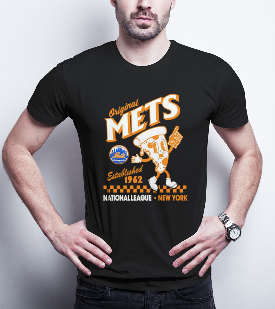 Original Mets Established 1962 National League New York T-Shirt