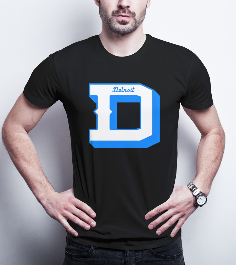 Detroit Lions Football Detroit D T-Shirt