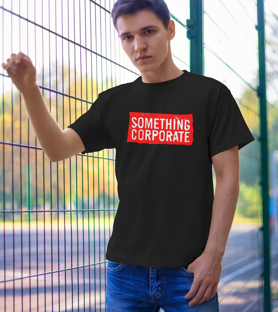 Something Corporate Bold Red Iconic T-Shirt