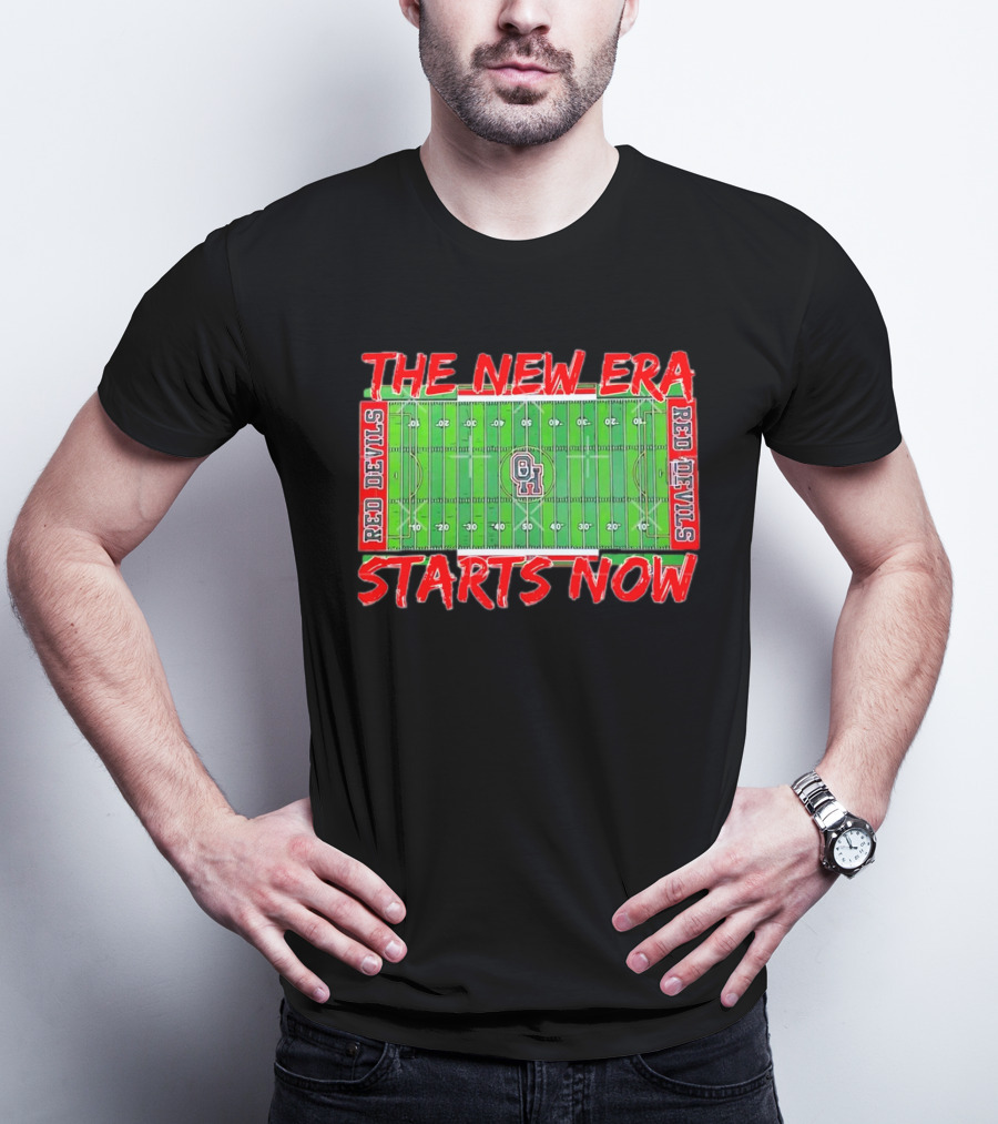 THE NEW ERA STARTS NOW RED DEVILS FIELD OHIO FOOTBALL T-Shirt