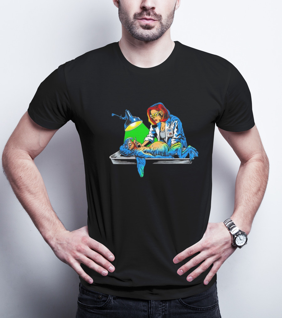 Full Wattopsy Alien Autopsy Investigation T-Shirt