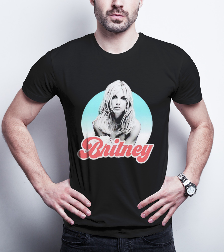 Britney Spears Retro Style Bootleg Fan T-Shirt