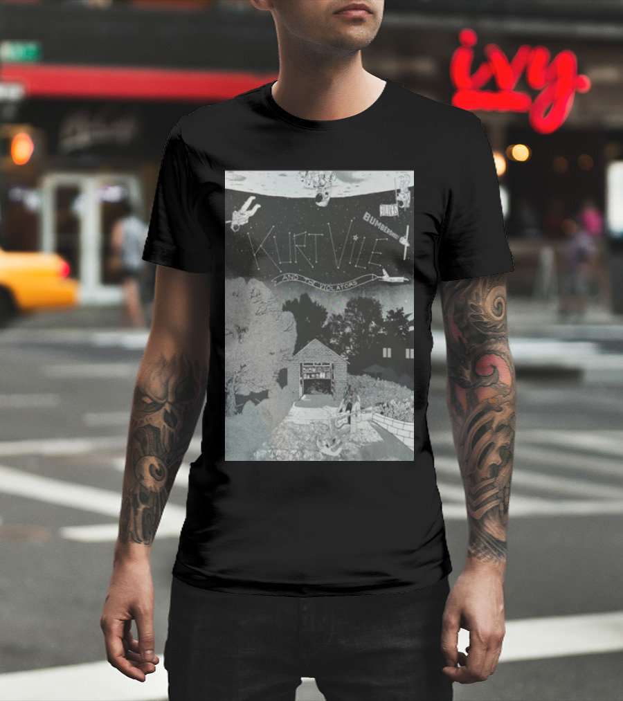 Kurt Vile And The Violators Bumbershoot Festival Seattle Center Sep 1 T-Shirt