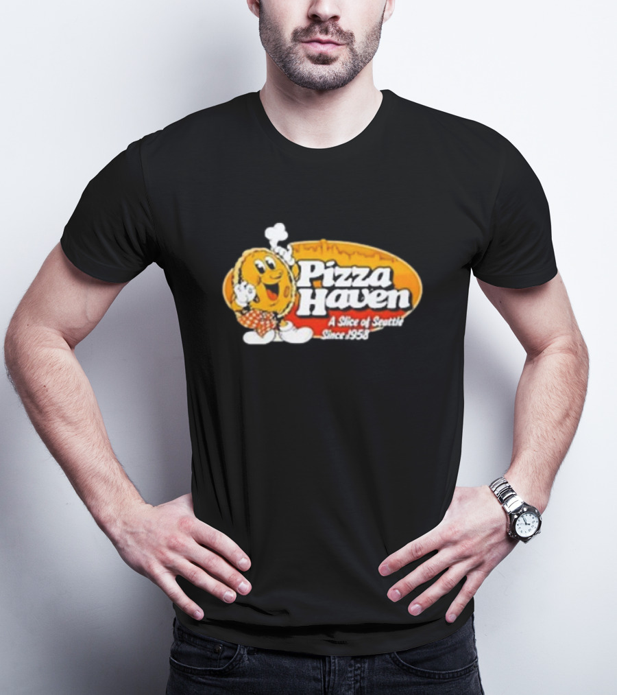 Pizza Haven A Slice Of Seattle Since 1958 Vintage T-Shirt