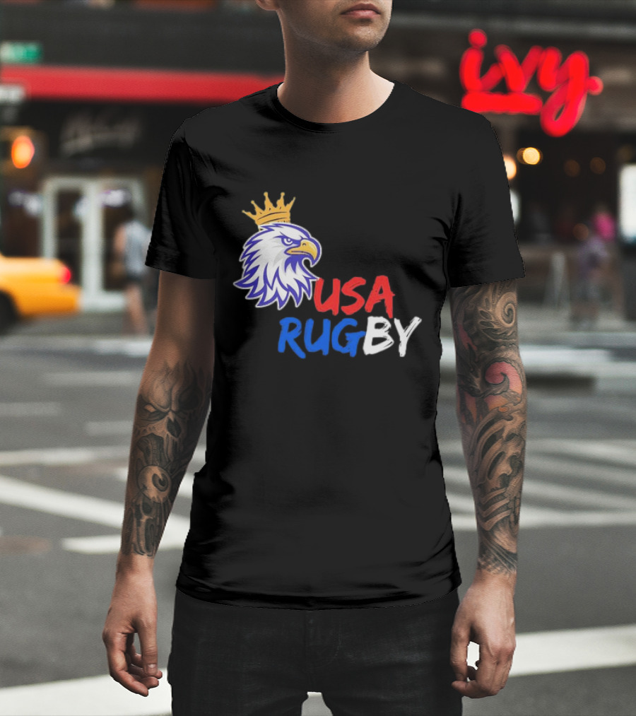 King Eagle USA Rugby Philadelphia Eagles T-Shirt