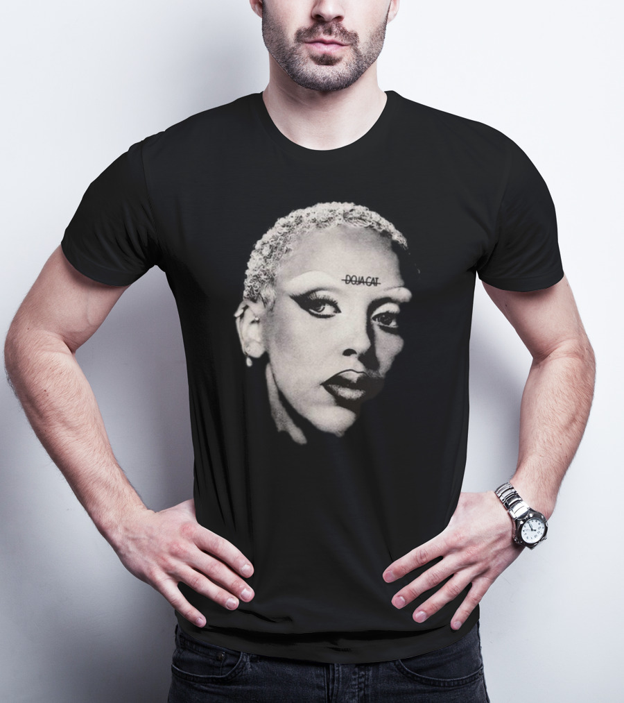 Doja Cat Claude Monochrome T-Shirt