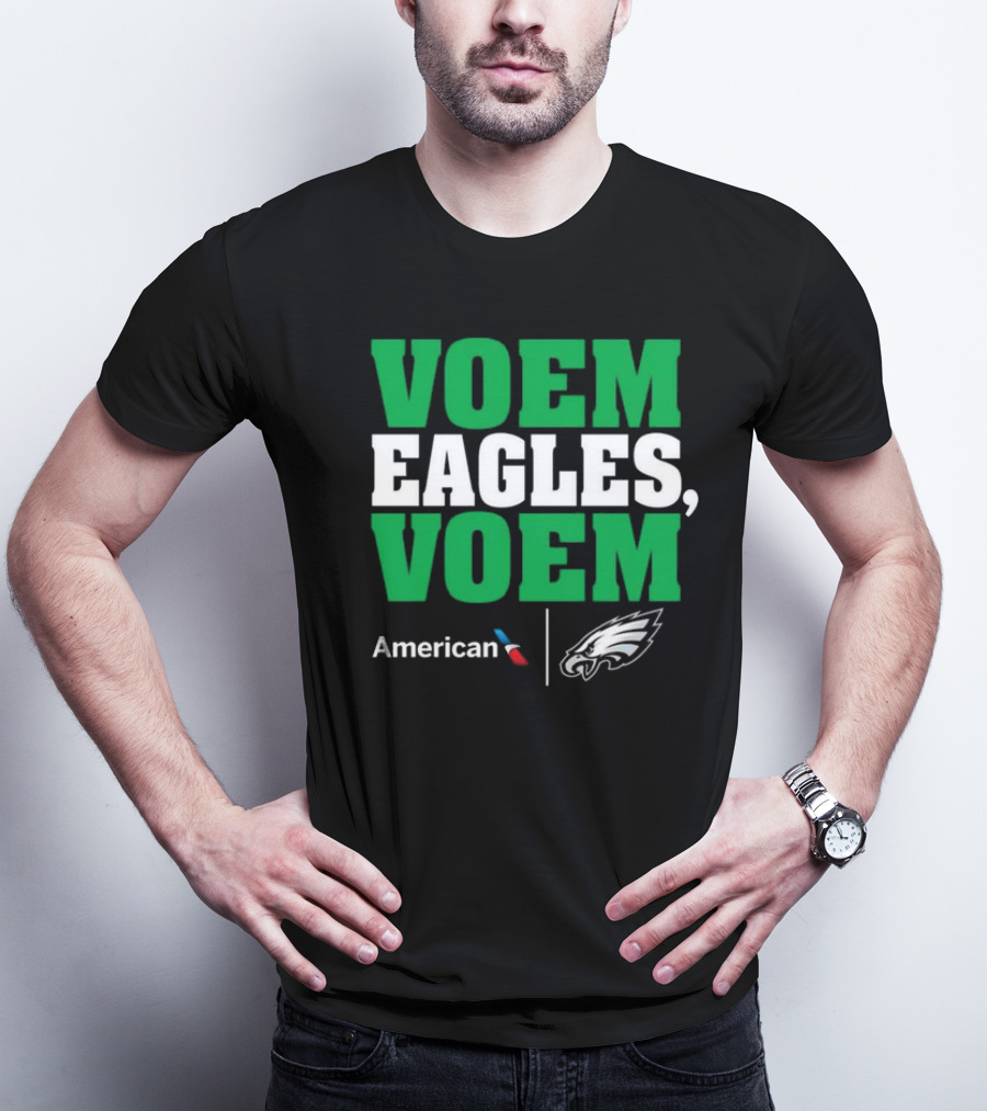 Voem Eagles Voem Philadelphia Eagles American Airlines T-Shirt