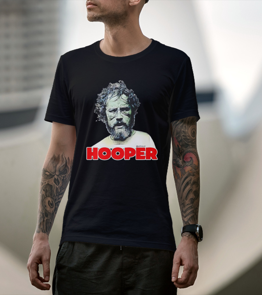 Jaws Movie Hooper 80s Horror Iconic Character T-Shirt