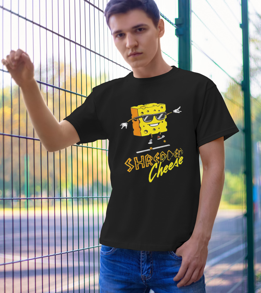 Shredded Cheese Skating Sunglasses Skateboard 2.0 T-Shirt