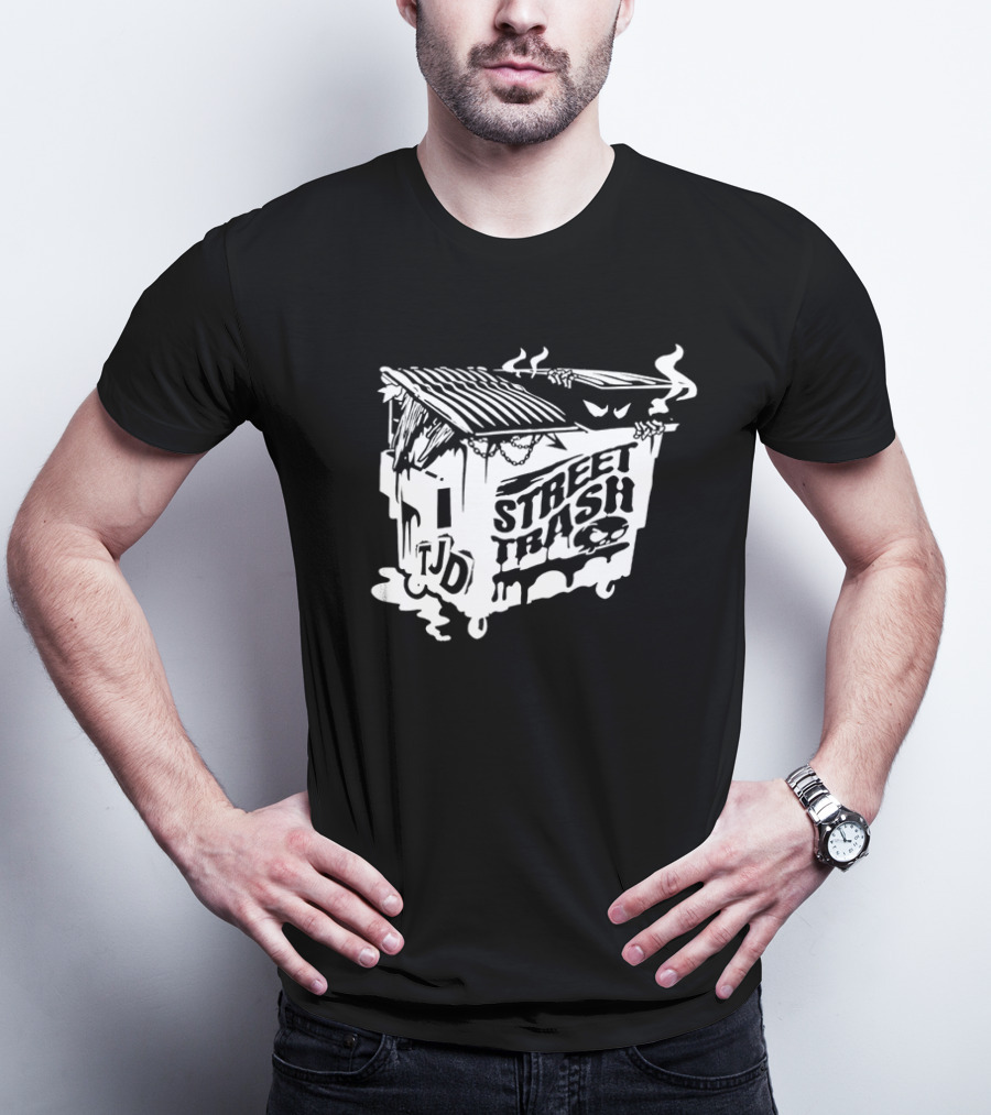 The Judgment Day TJD Street Trash Dumpster T-Shirt