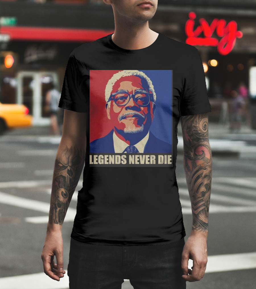 Rest In Peace James Earl Jones Legends Never Die Pioneering Icon Of Film And Stage T-Shirt