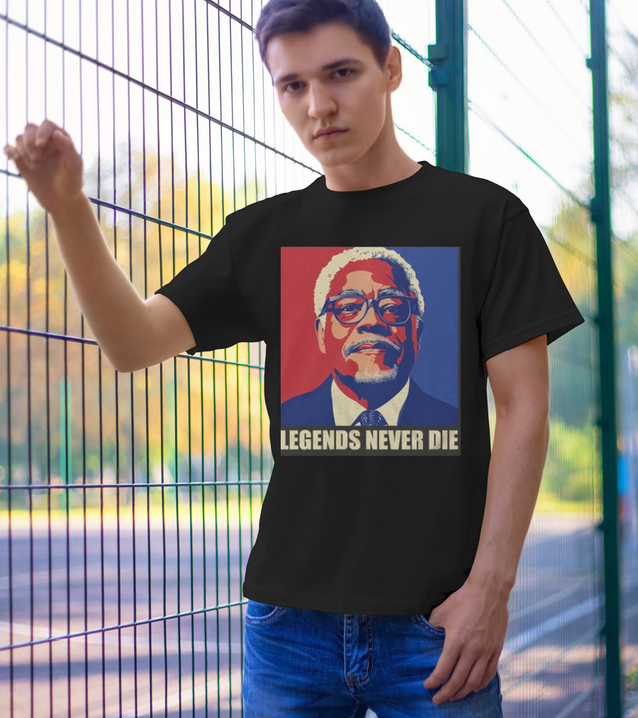 Rest In Peace James Earl Jones Legends Never Die Pioneering Icon Of Film And Stage T-Shirt