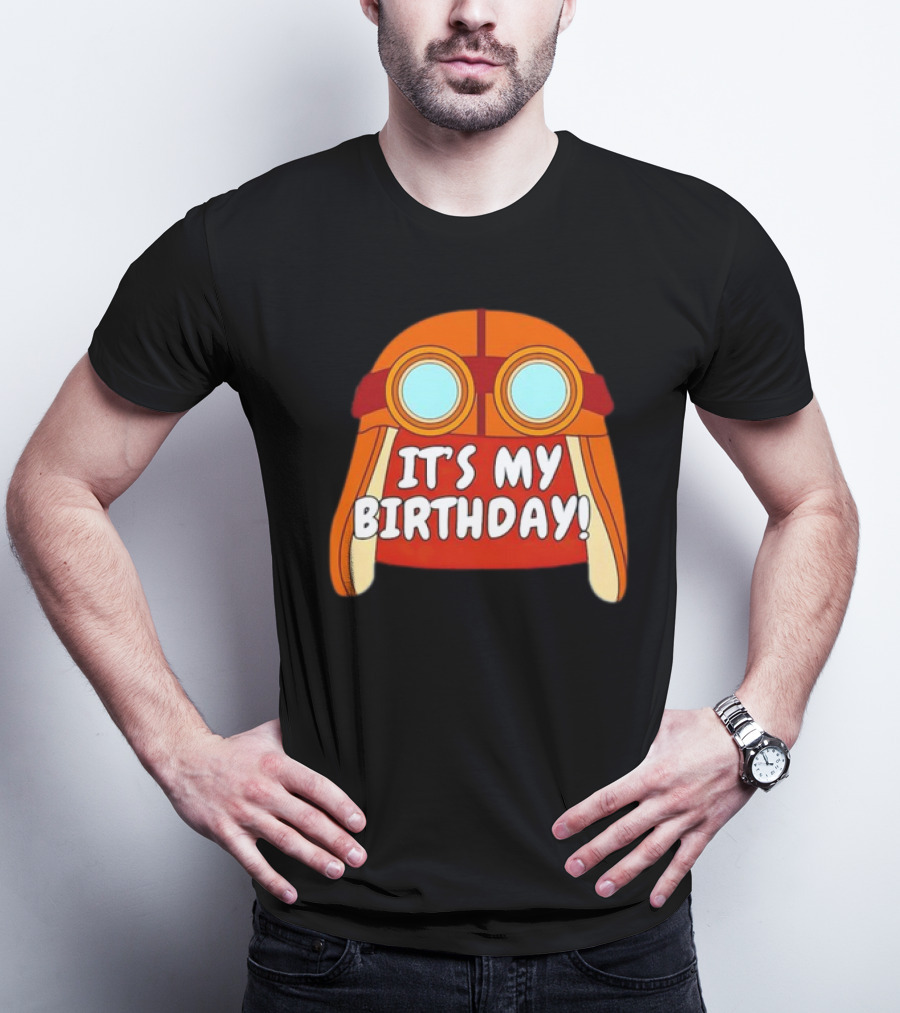 Danny Go It's My Birthday Pilot Goggles T-Shirt