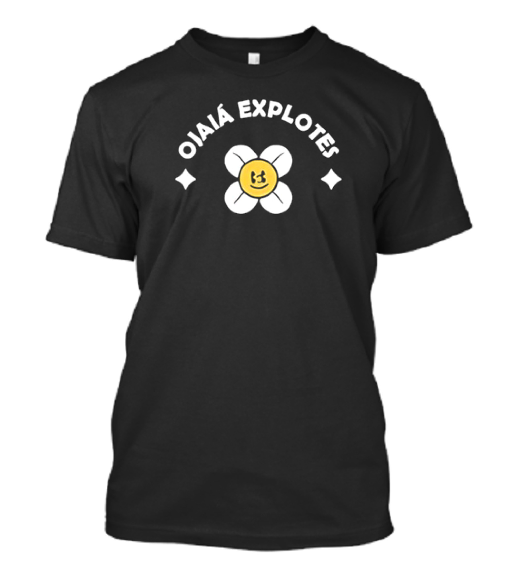 El Mariana Ojalá Explotes Smiling Flower T-Shirt