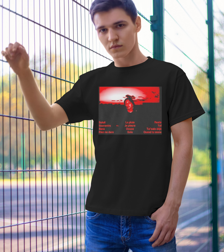 Manches Longues Solo Retro Soleil Souvenire Rien Ne Dure La Pluie Je Pleure Quand Tu Mens T-Shirt