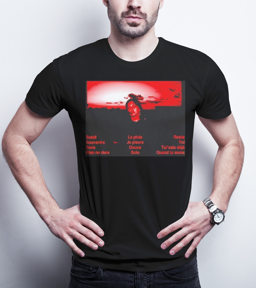 Manches Longues Solo Retro Soleil Souvenire Rien Ne Dure La Pluie Je Pleure Quand Tu Mens T-Shirt