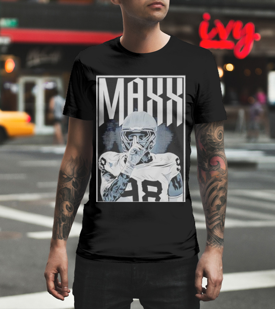 Maxx Crosby Shhh 98 Football Player Las Vegas Raiders T-Shirt