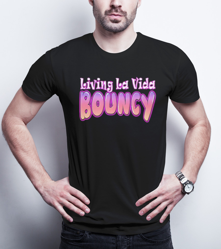 Living La Vida Bouncy Vibrant Pink T-Shirt