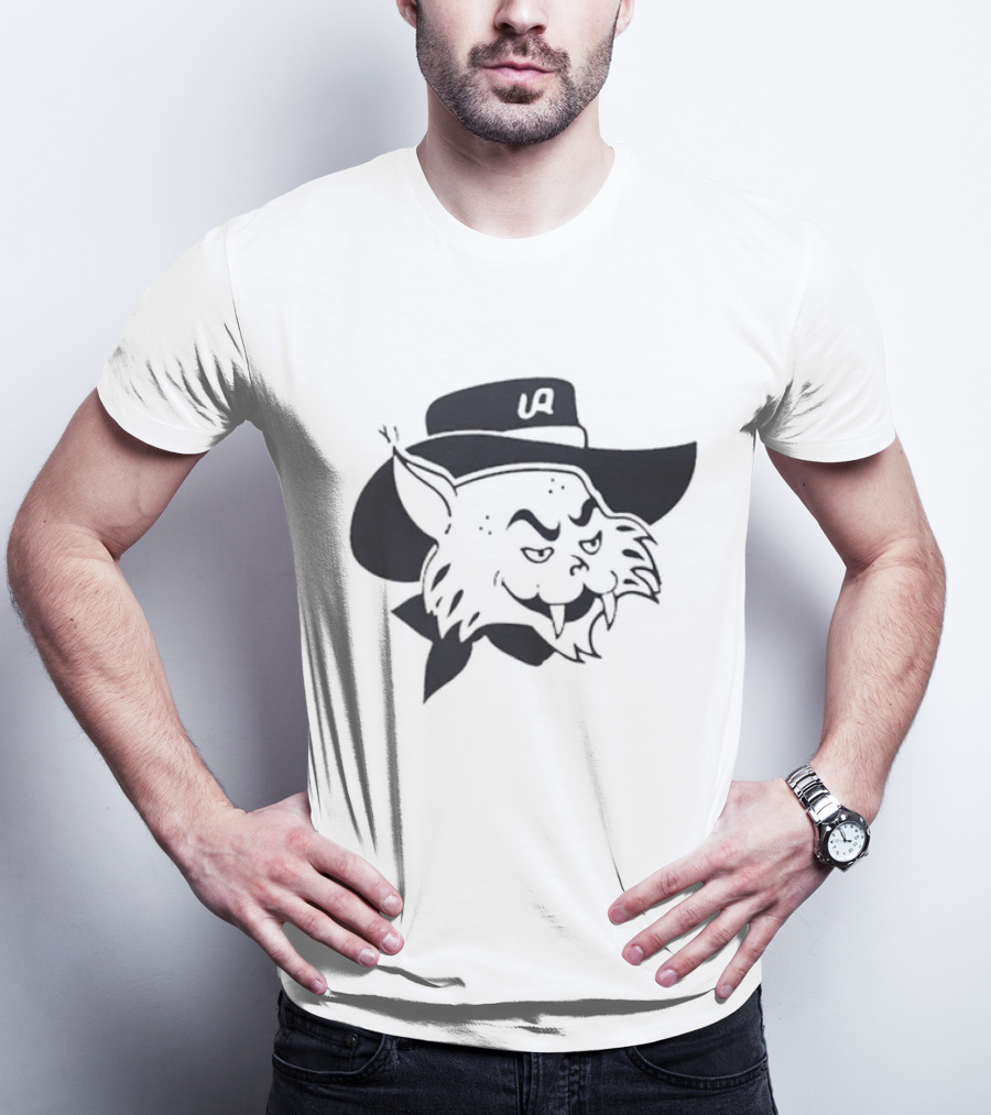 Arizona Wildcats UA Mascot Cowboy Hat T-Shirt