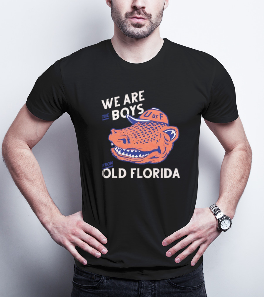 Florida Gators We Are The Boys From Old Florida U Of F Vintage T-Shirt