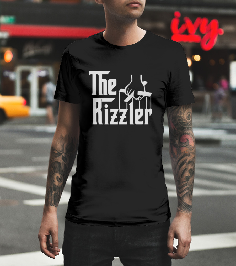 The Rizzler Godfather Hand Manipulation Icon A.J. And Big Justice T-Shirt