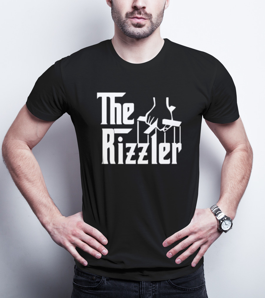 The Rizzler Godfather Hand Manipulation Icon A.J. And Big Justice T-Shirt