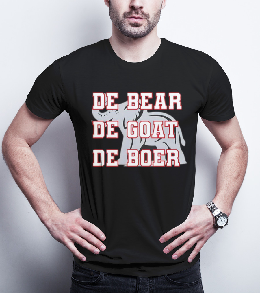 De Bear De Goat De Boer Elephant T-Shirt