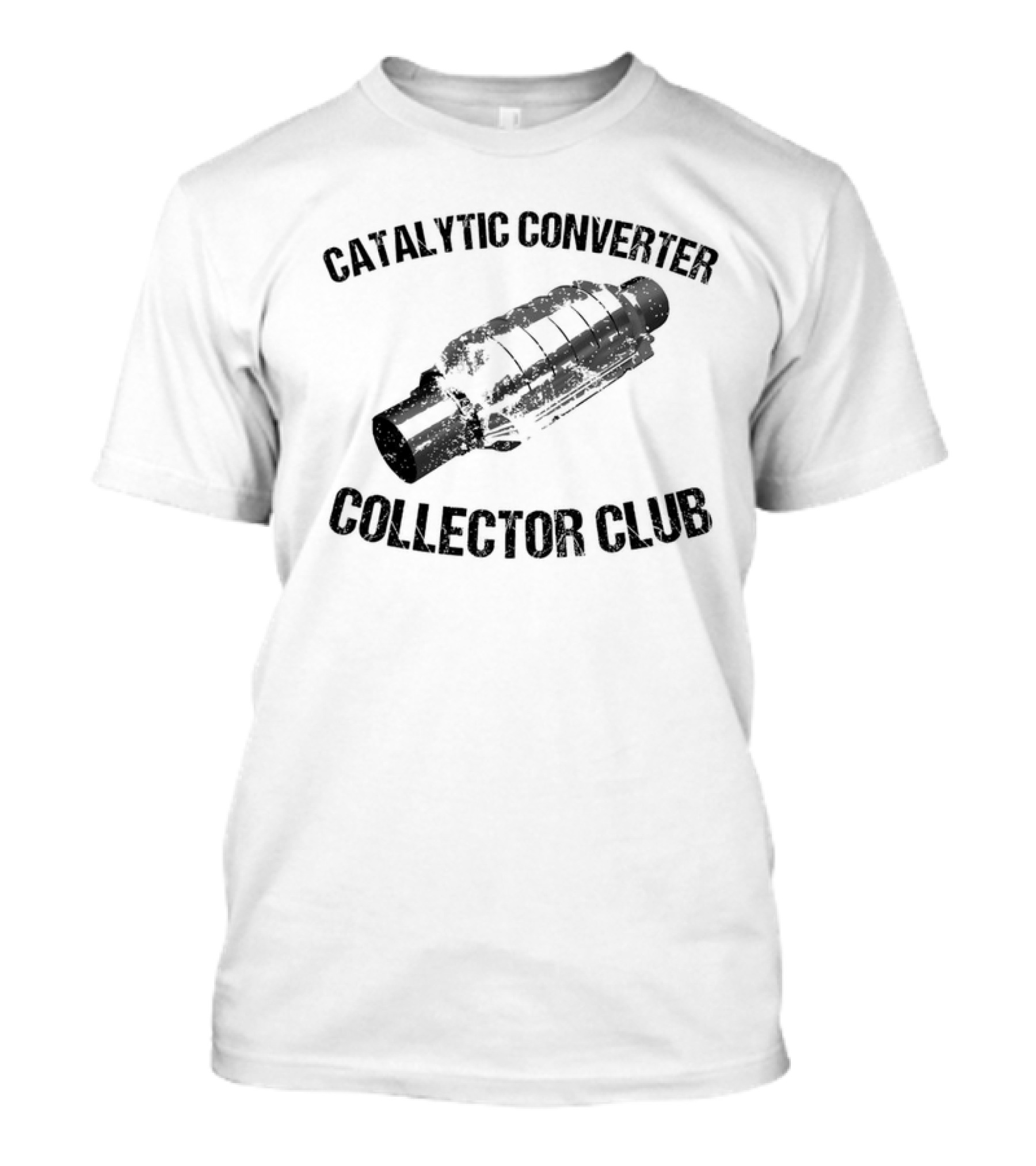 Catalytic Converter Collector Club Vintage Automotive Mechanics T-Shirt