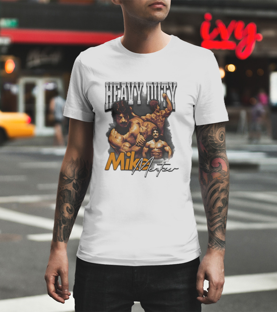 Heavy Duty Mike Mentzer Bodybuilding Poses T-Shirt