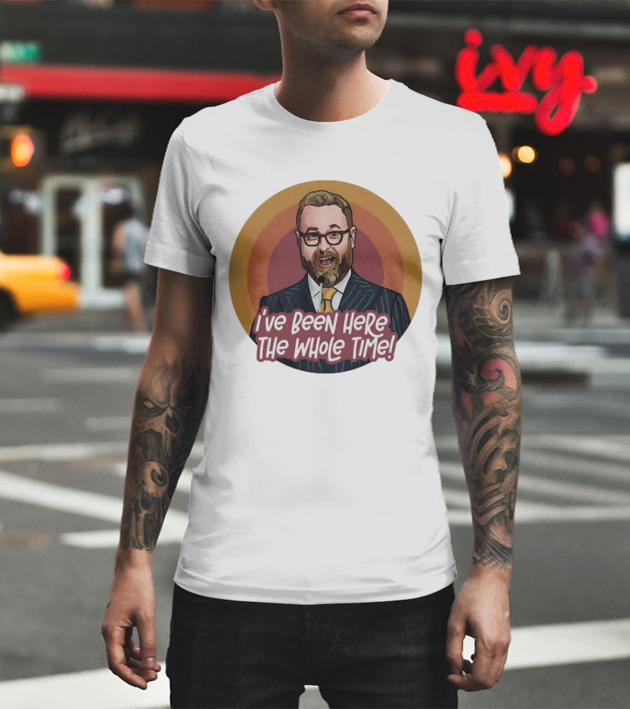 Sam Reich I've Been Here The Whole Time Comic T-Shirt