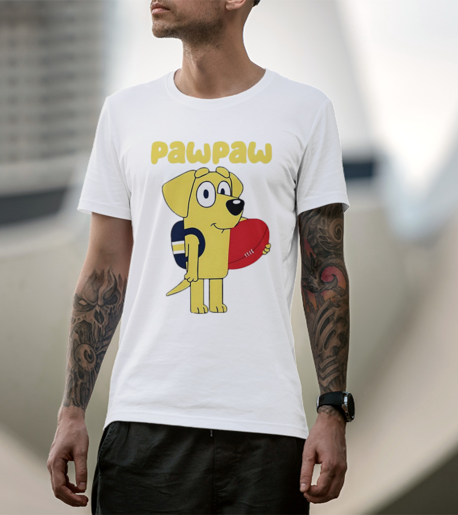 Pawpaw Lucky Football Cartoon Shannon Sharpe T-Shirt
