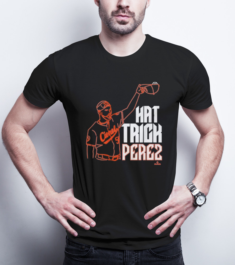 Baltimore Orioles Cionel Perez Hat Trick Perez Player T-Shirt
