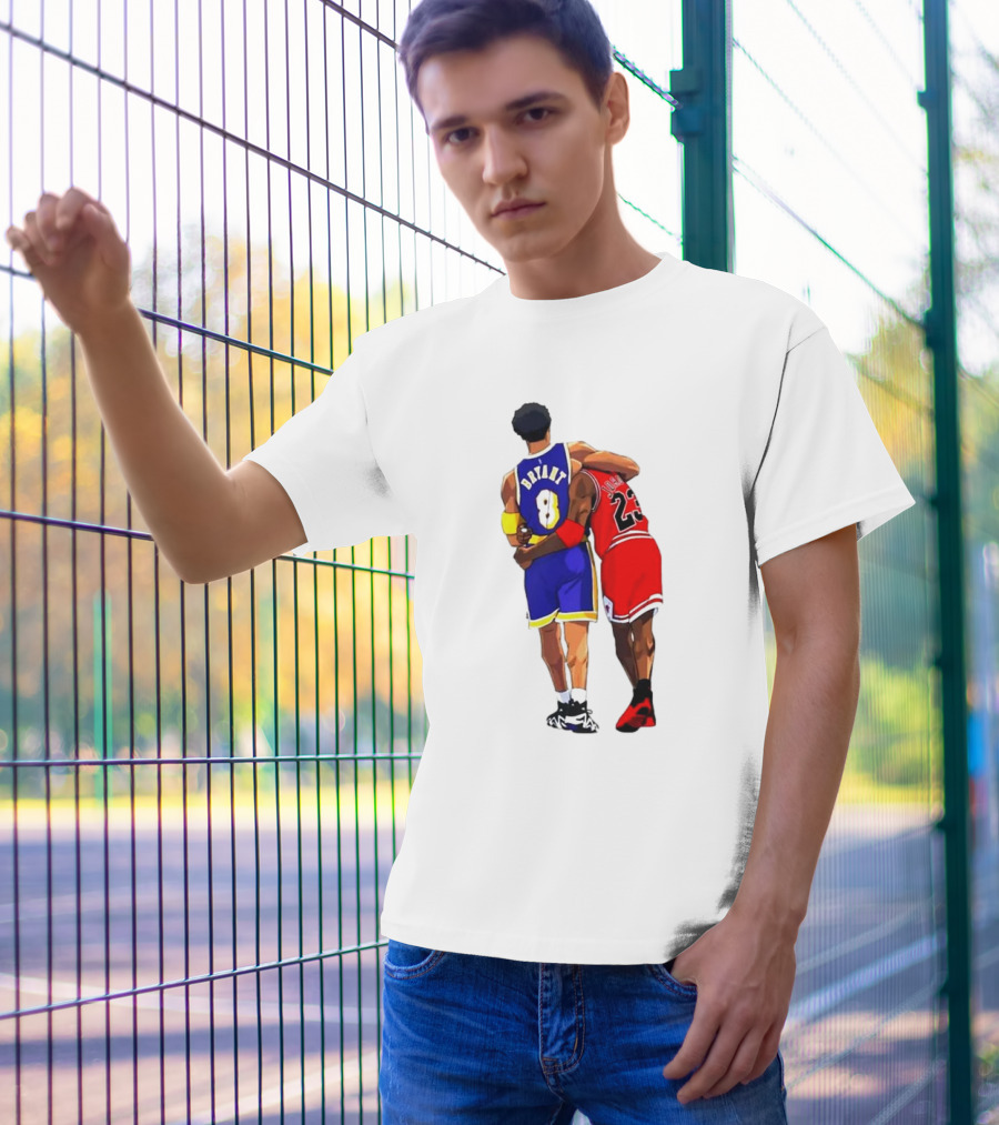 Bryant Los Angeles Lakers 8 And Jordan Chicago Bulls 23 Together Forever T-Shirt