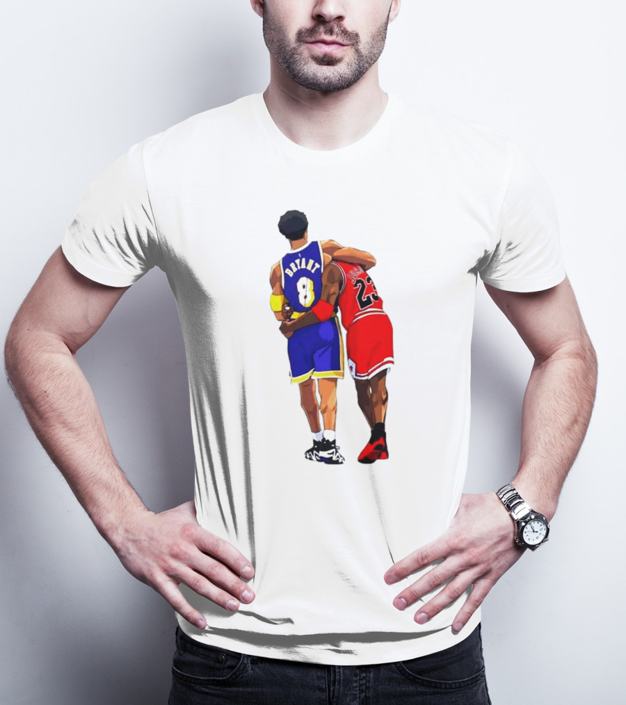 Bryant Los Angeles Lakers 8 And Jordan Chicago Bulls 23 Together Forever T-Shirt