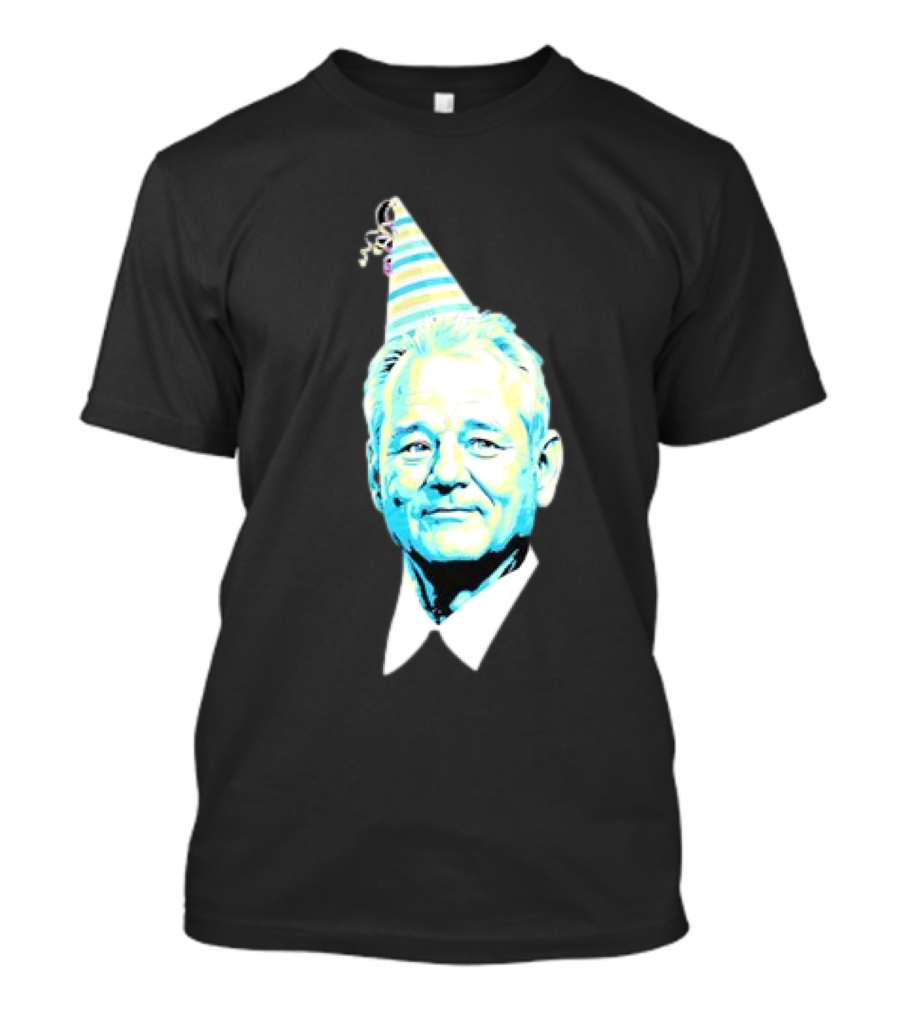 Retro Birthday Party Hat Bill T-Shirt