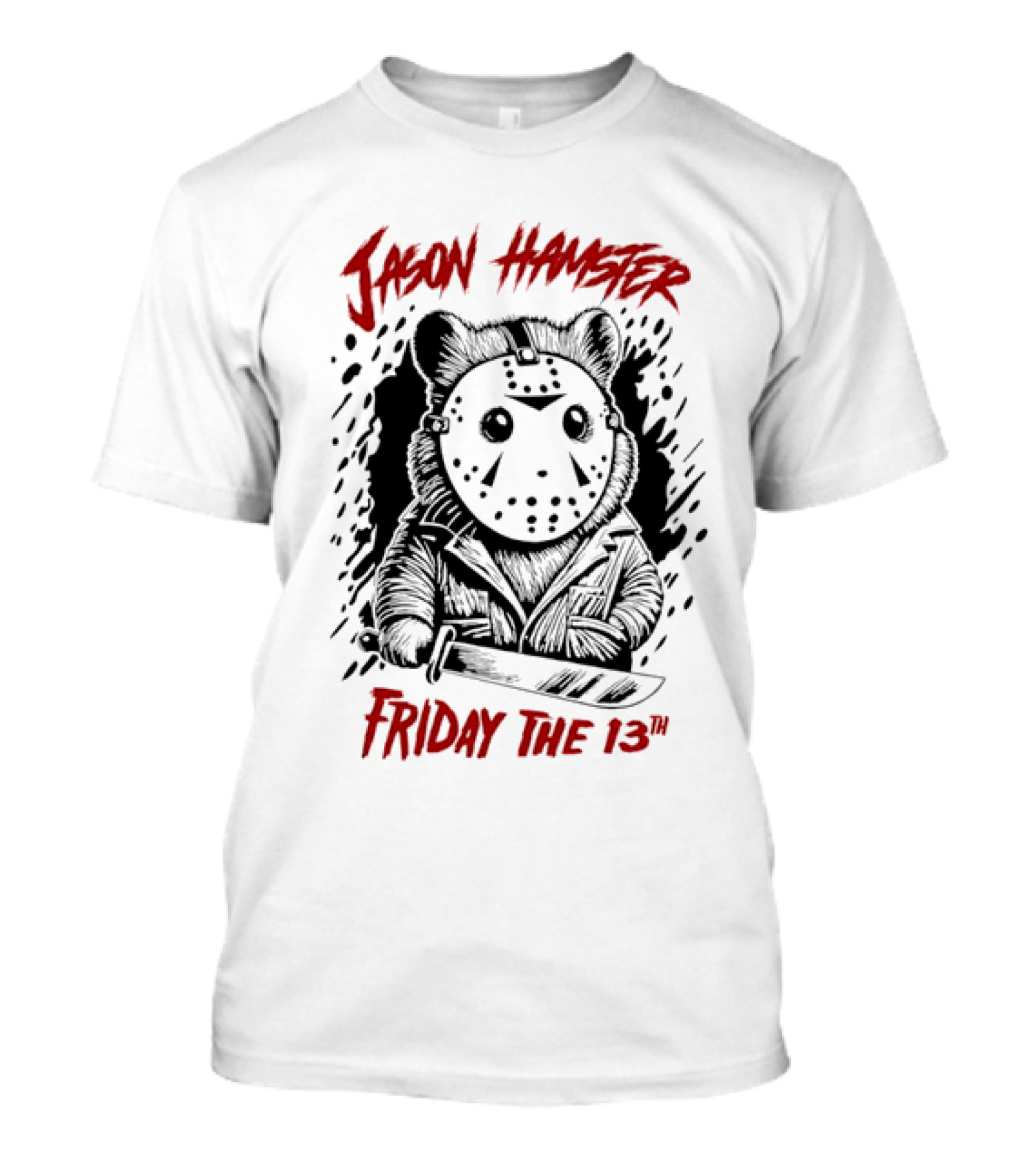 Jason Hamster Friday The 13th T-Shirt