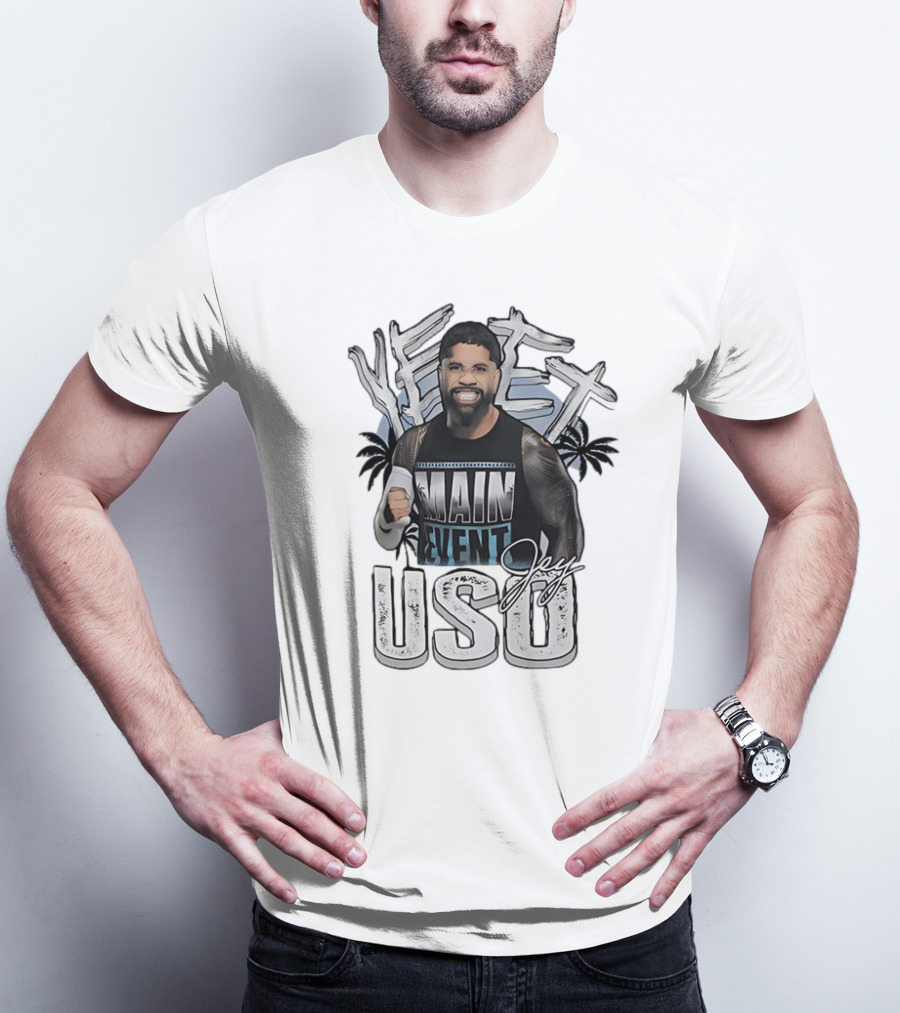 YEEET Main Event Jey Uso WWE Signature T-Shirt
