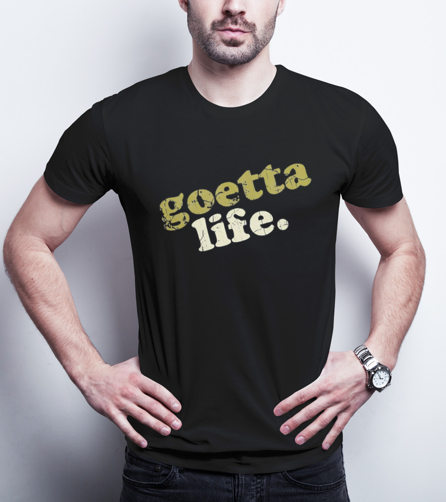 Goetta Life Vintage Text T-Shirt