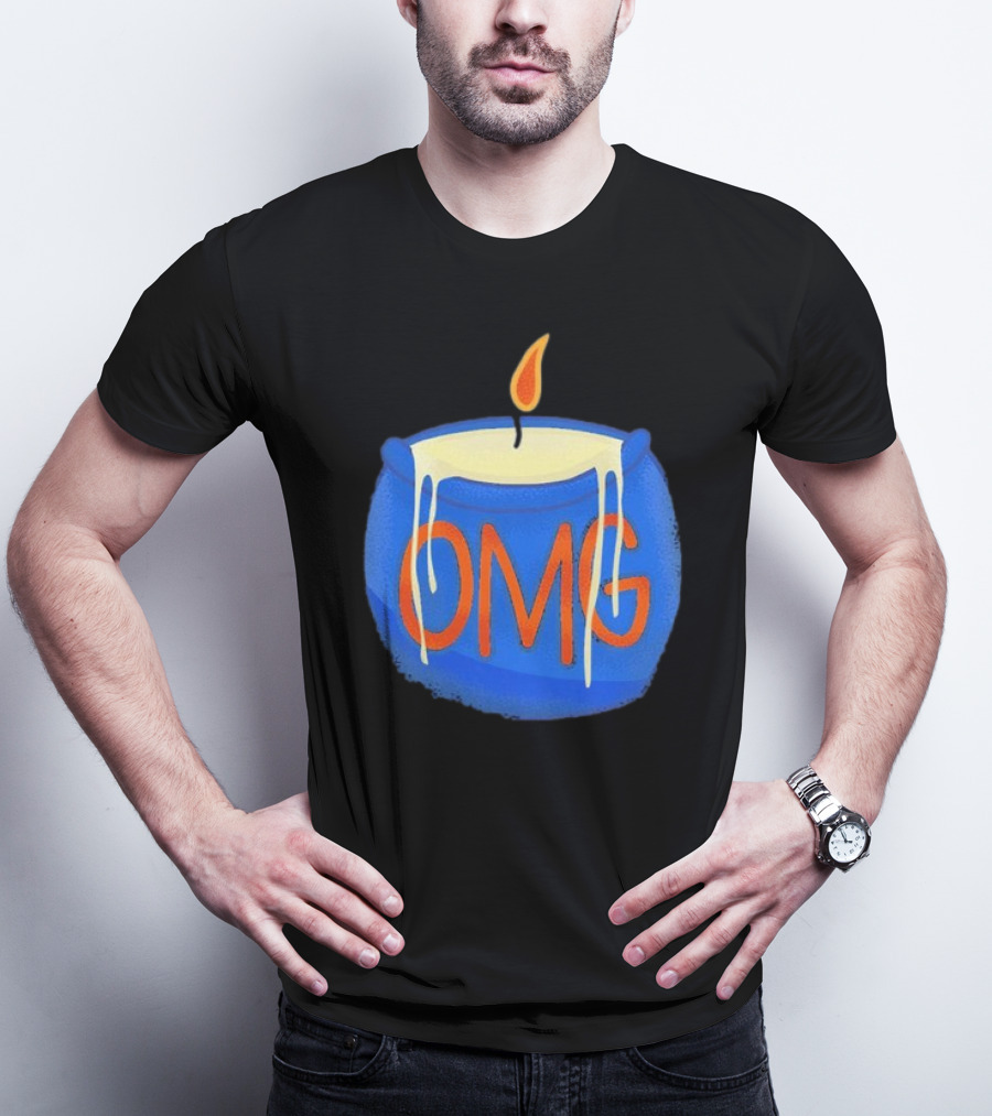 New York Mets OMG Rally Candle Baseball Fan T-Shirt