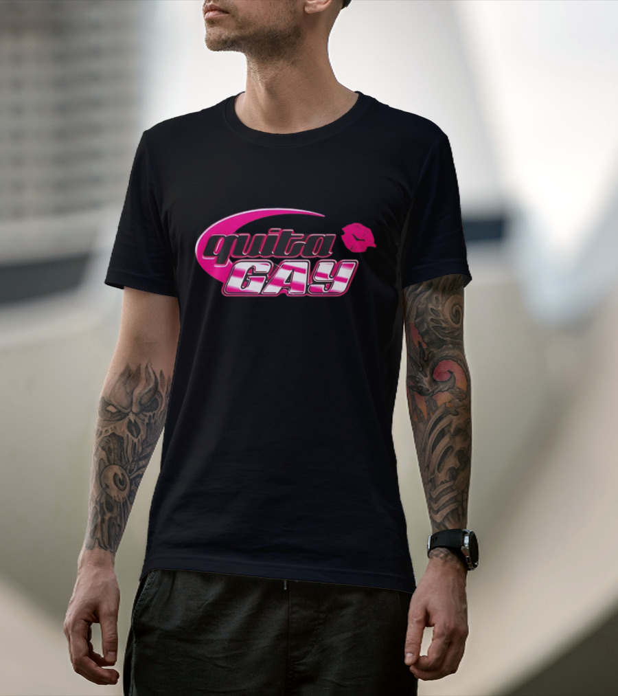Quita Gay Pink Lip T-Shirt