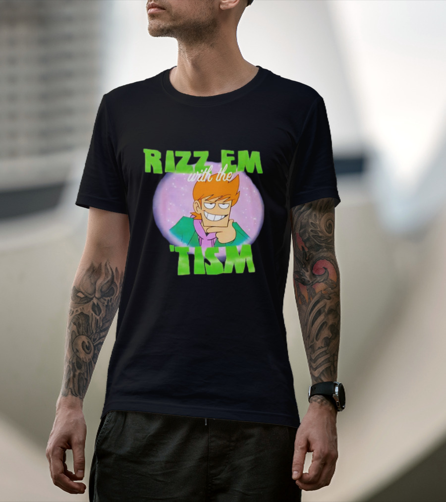Eddsworld Rizz Em With The Tism T-Shirt