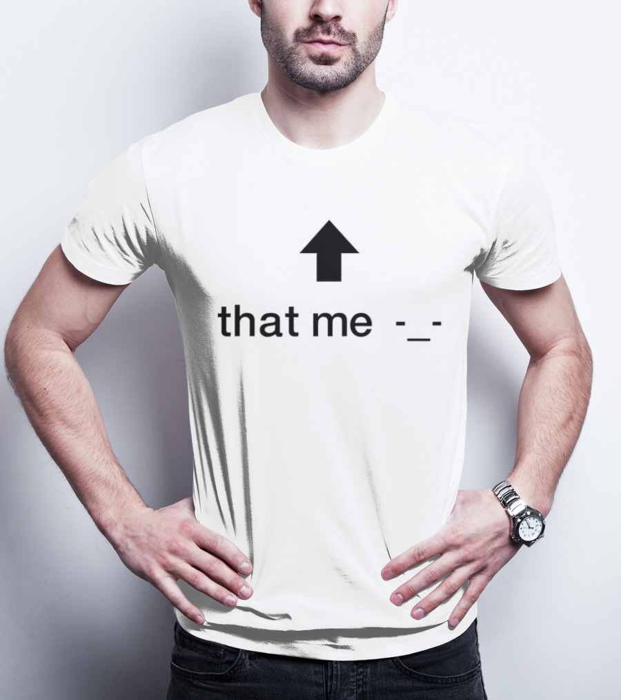 That Me Arrow Emoticon T-Shirt