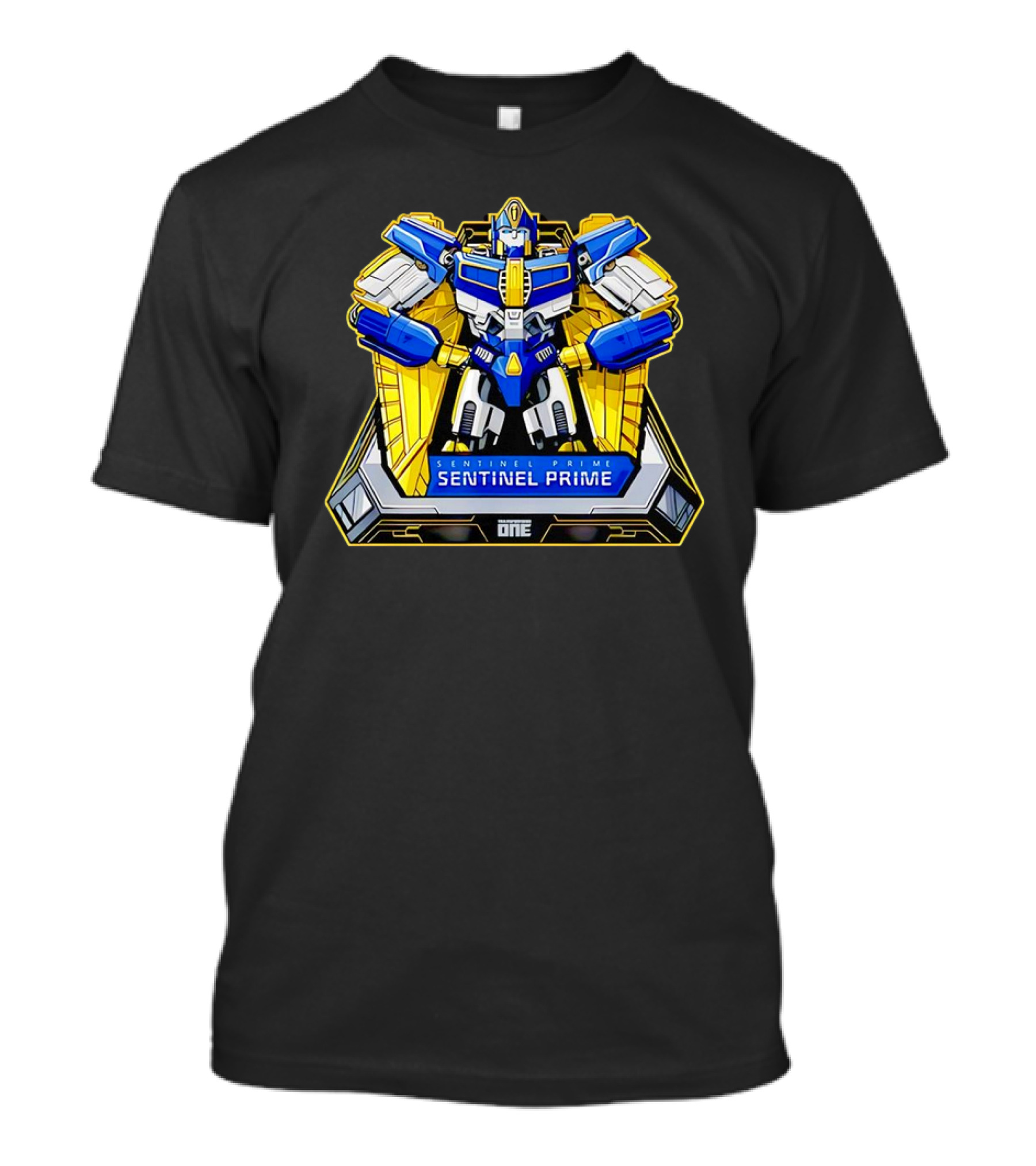 Sentinel Prime Transformers ONE Iconic Retro Big Chest T-Shirt