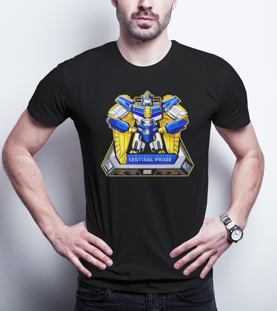 Sentinel Prime Transformers ONE Iconic Retro Big Chest T-Shirt