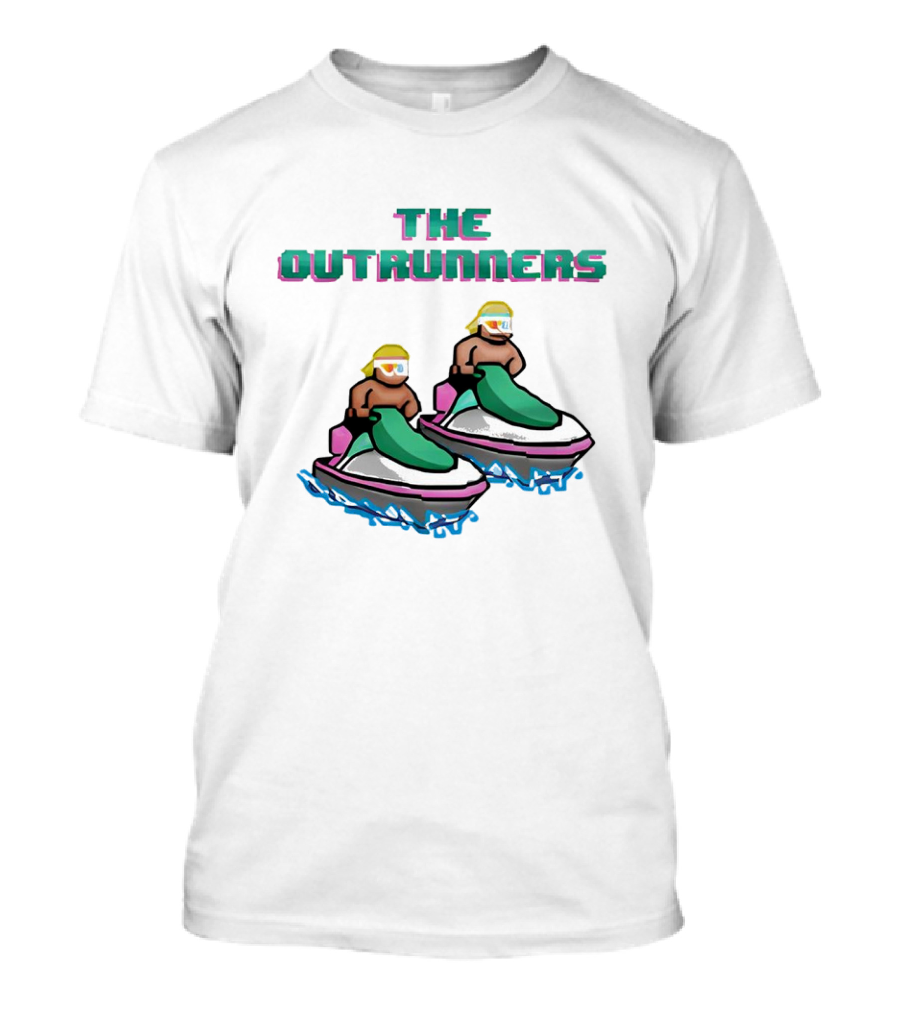 The Outrunners Retro Jet Ski Racing T-Shirt